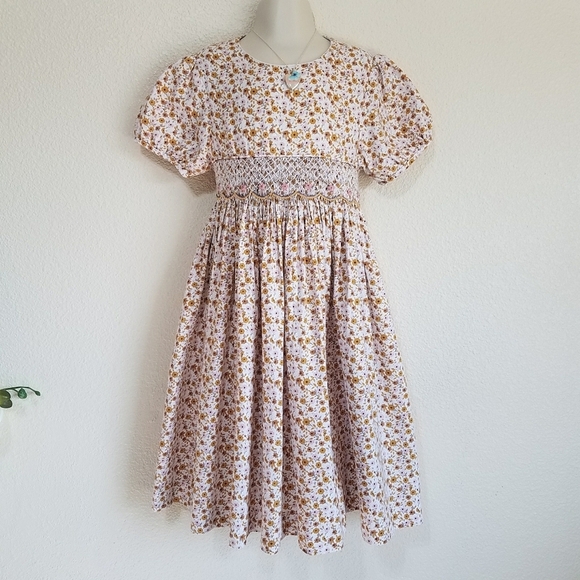 Edgehill Collection | Dresses | Edgehill Collection Floral Girls Dress ...